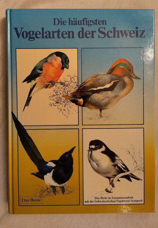 Die häufigsten Vogelarten der Schweiz / Vogel Buch | Kaufen auf Ricardo