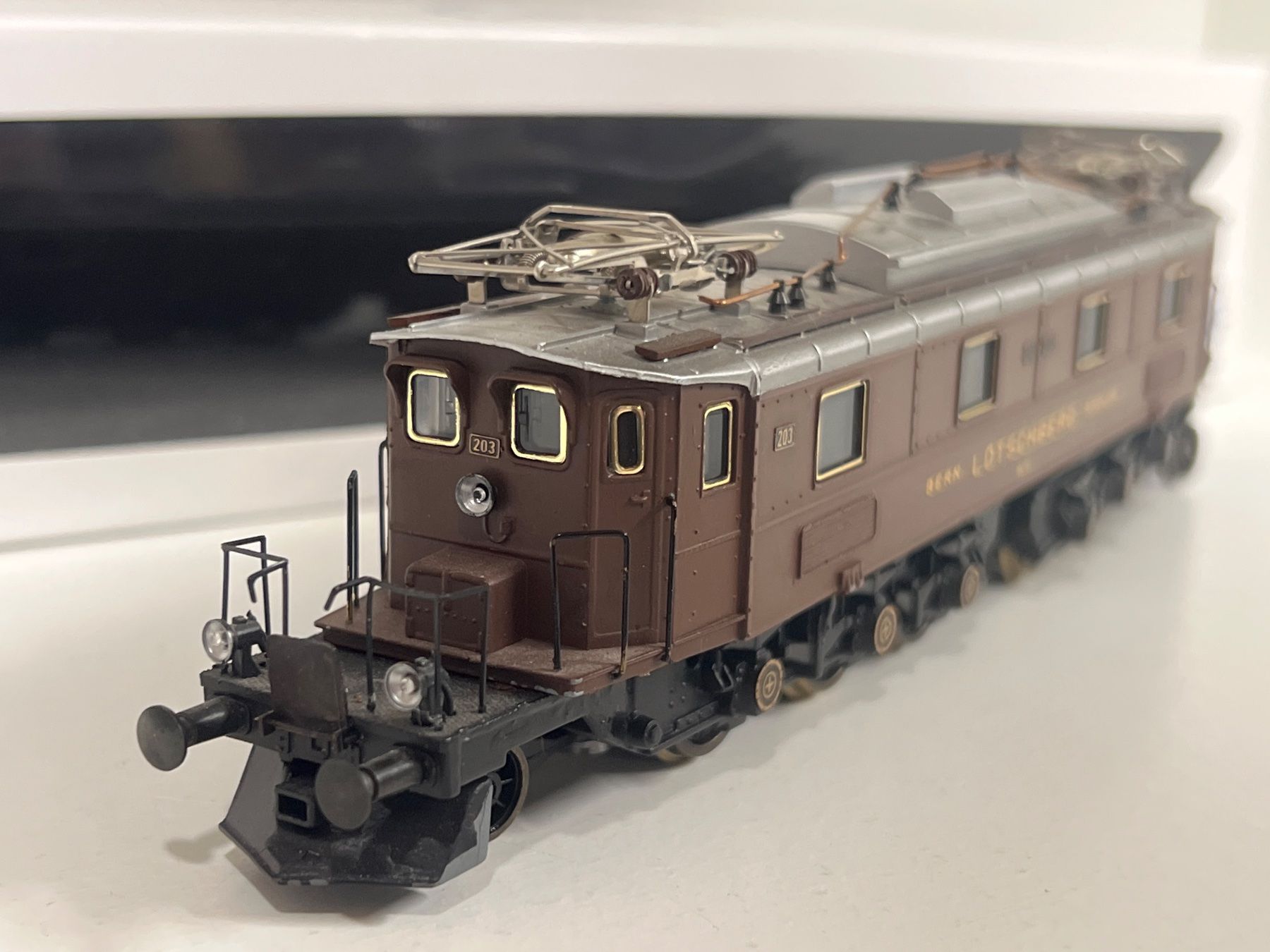 MTR Morep BLS Be6/8 Messing ESU Digital H0/DC (Gebraucht) in Geroldswil ...