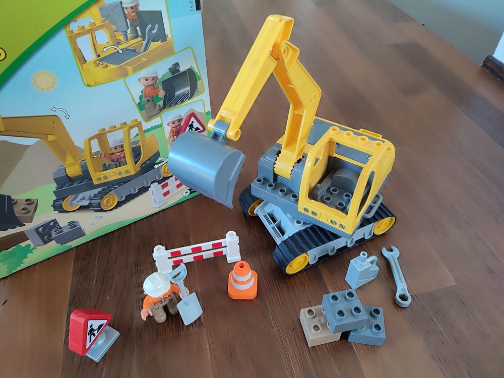 LEGO Duplo Raupenbagger 4986 - Komplett ! | Kaufen auf Ricardo