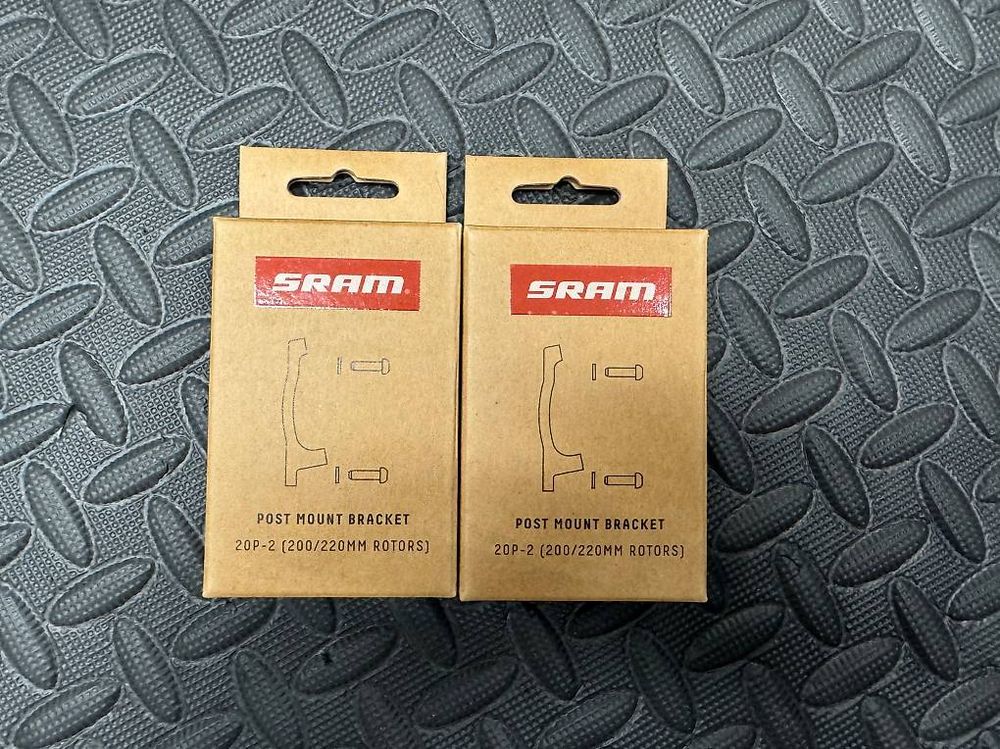 Sram Post Mount Adapter 20P-2 / Bremsadapter (Neu und originalverpackt ...