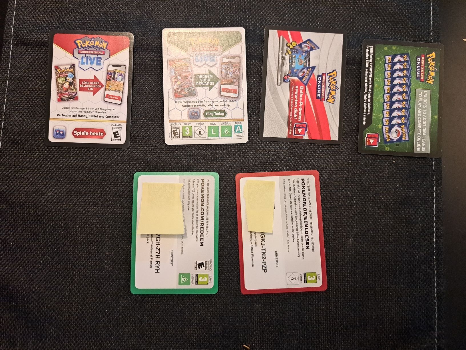 Pokemon Karten Codes Online TCG Code 666Stk.💥 (Neu (gemäss Beschreibung ...