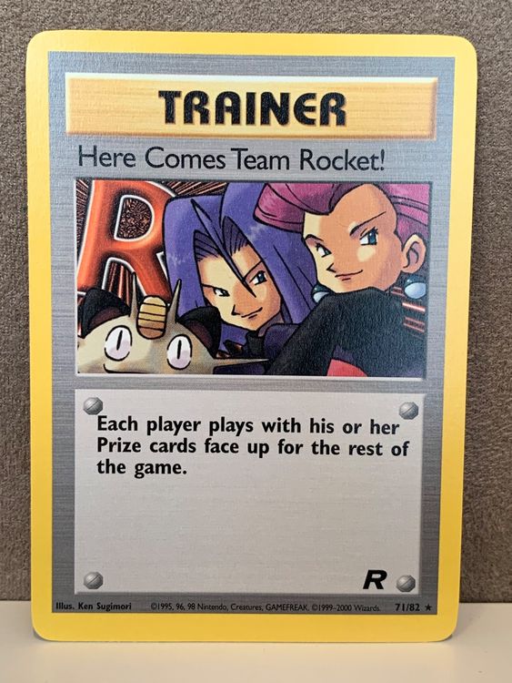 71/82 Here Comes Team Rocket! Rare ENG Pokemon Team Rocket | Kaufen auf Ricardo