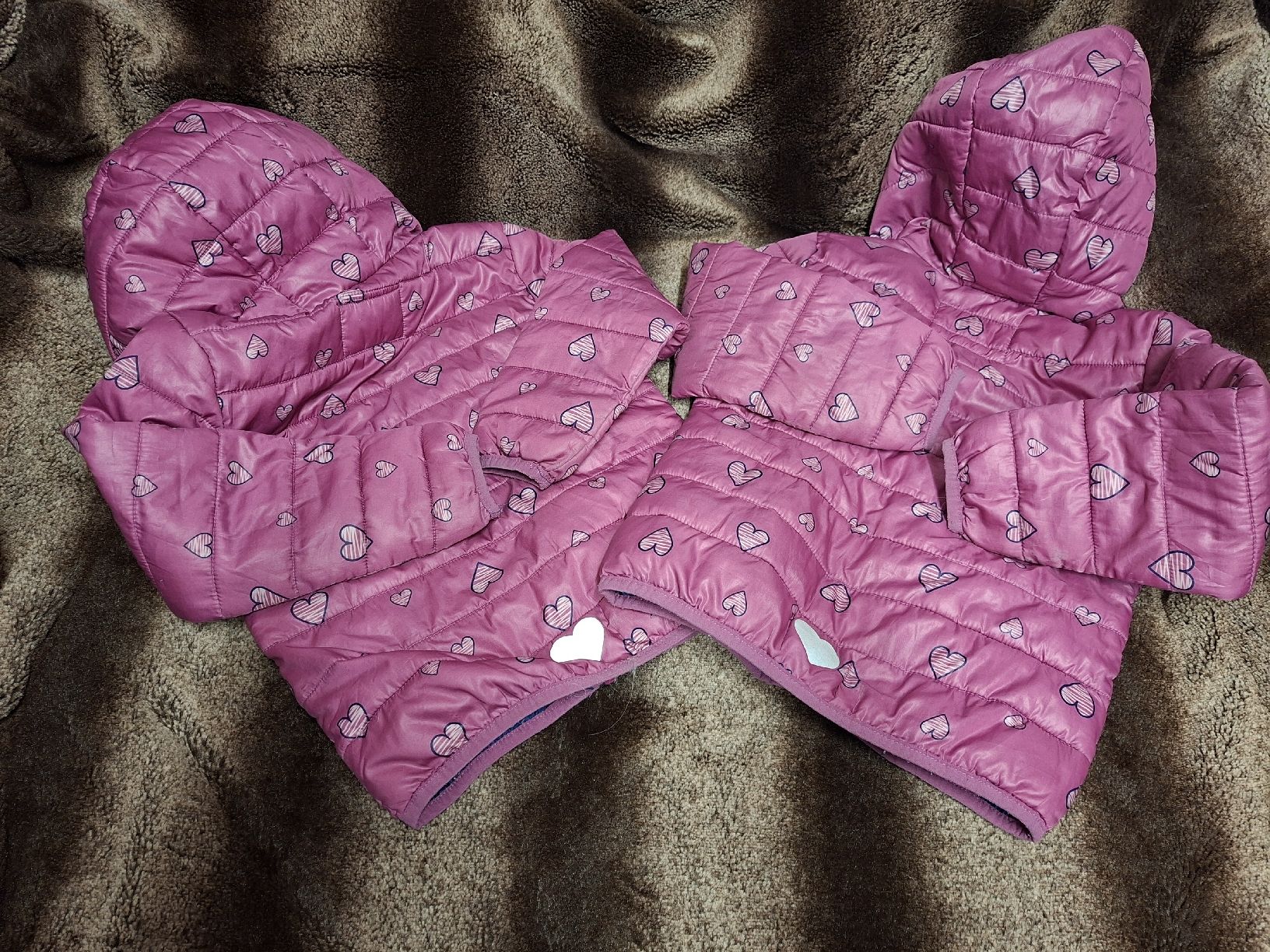 2x Gr. 110 Übergangs Jacke Impidimpi Zwillinge Mädchen (Gebraucht) in ...