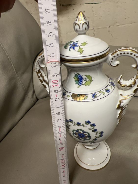 Antike ungarische Deckel Vase Herend Porzellan (Q) (Gebraucht) in Rorschach für CHF 90 – mit ...