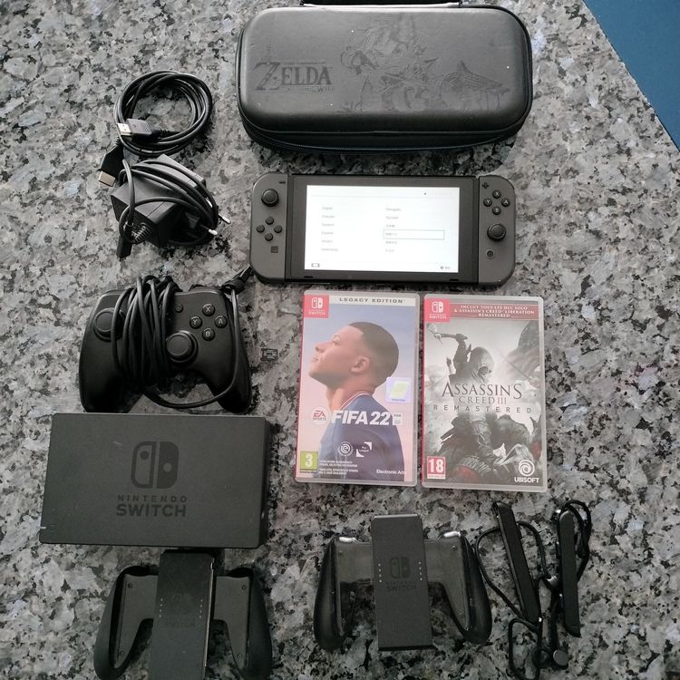 Nintento Switch inkl. Zubehör und 2 Spielen ab CHF 1.- | Kaufen auf Ricardo