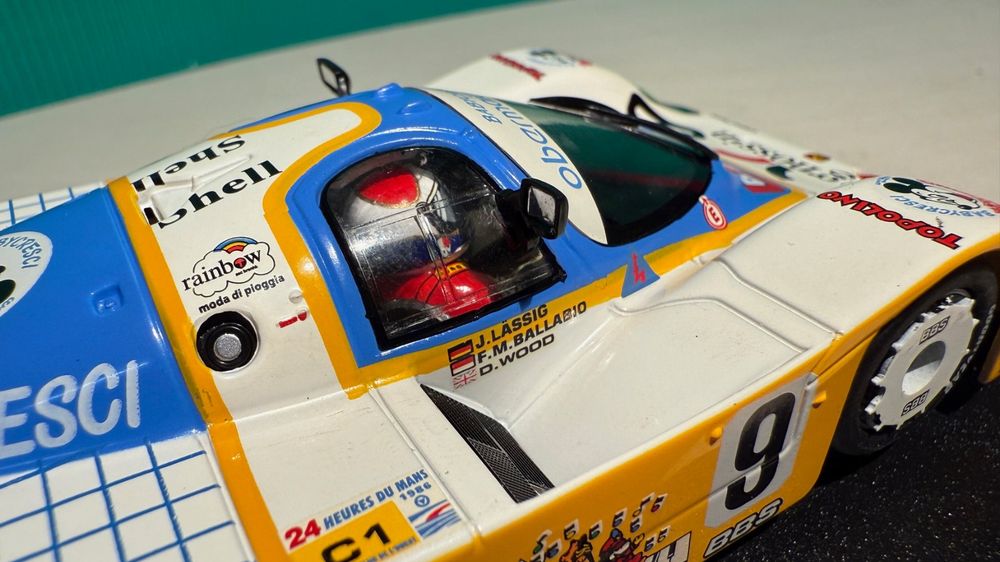 Porsche 956C – BONTEMPI «Le Mans 1986» - Slot.it 1:32 (Neu (gemäss ...