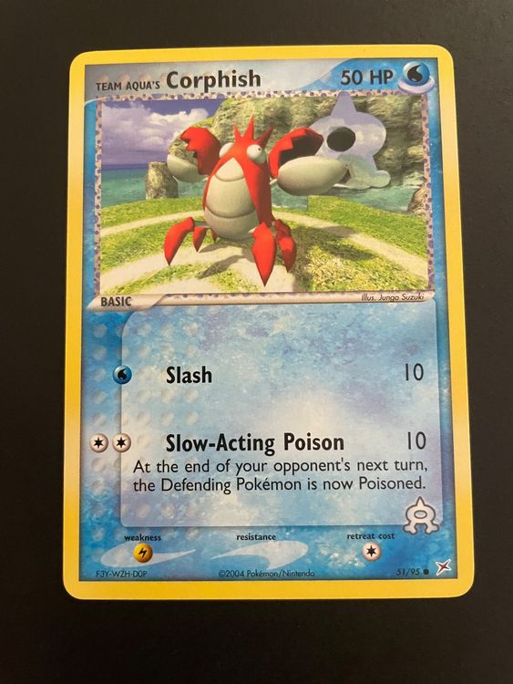 Corphish 51/95 Team Magma Vs Team Aqua - | Kaufen auf Ricardo