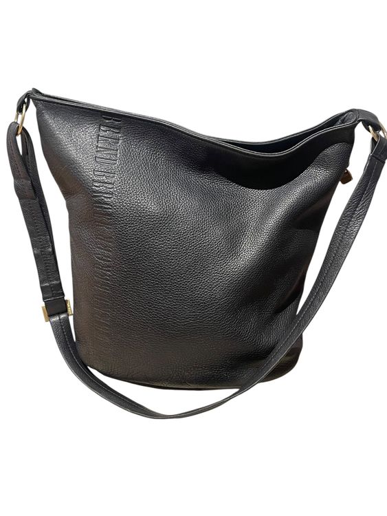 BERND BERGER BAGS ECHT LEDER TASCHE ALLTAGSBEGLEITER BLACK (Gebraucht ...