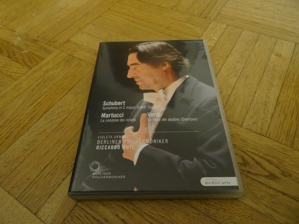 Schubert / Martucci / Verdi - Berliner Philharmoniker DVD (Gebraucht ...