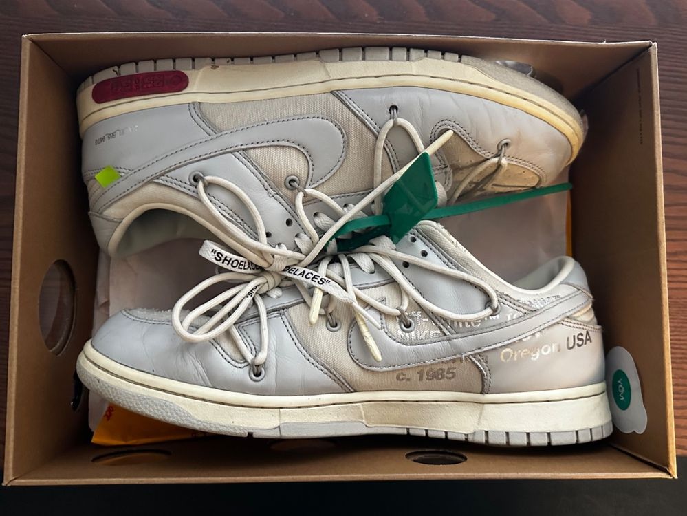 Nike Dunk Low Off-White Lot 25 (Gebraucht) in Schaan für CHF 99 – mit ...