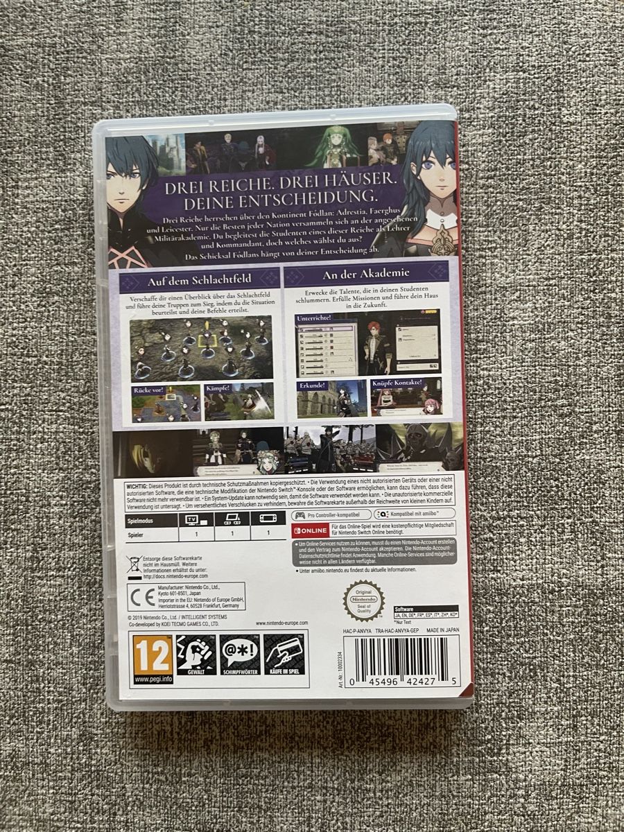 Fire Emblem: Three Houses - Nintendo Switch - Excellent (Gebraucht) in ...