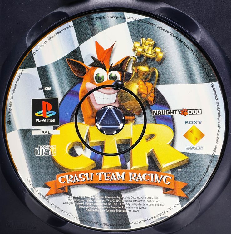 Crash Team Racing - PS1 - Loose (Gebraucht) in Paudex für CHF 13.9 ...