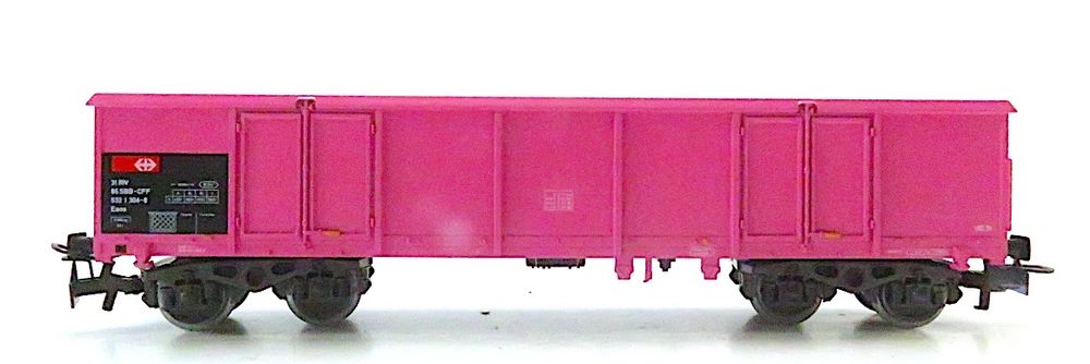 Märklin 4718 H0 AC Hochbordwagen Eaos der SBB OVP GRAU (Neu und ...