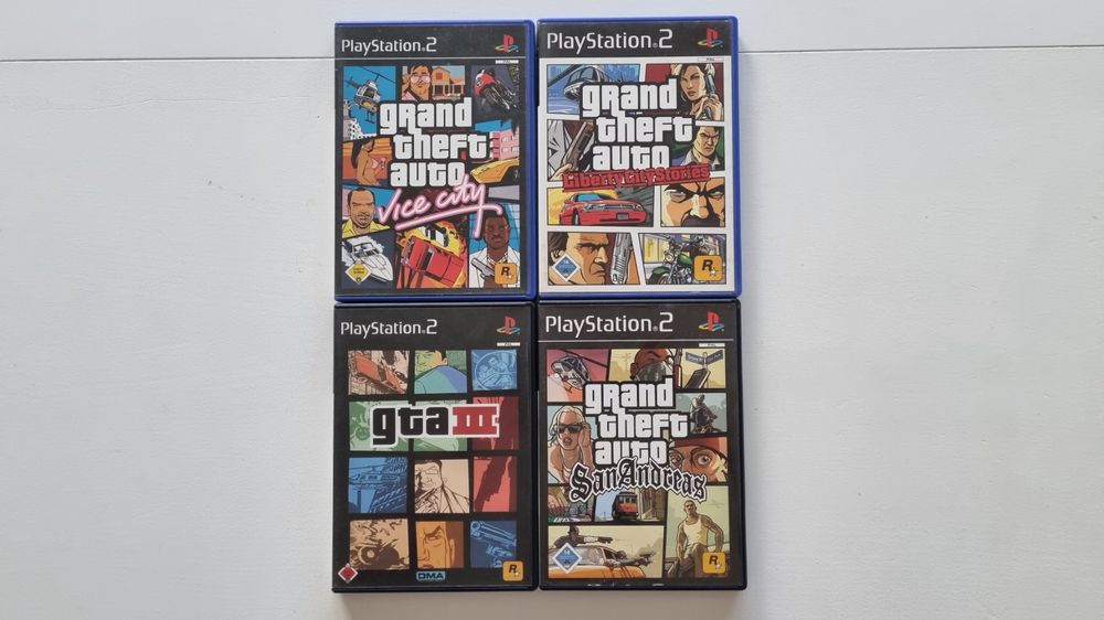 Grand Theft Auto GTA PS2 Sammlung Spiele (Gebraucht) in für CHF 37 ...