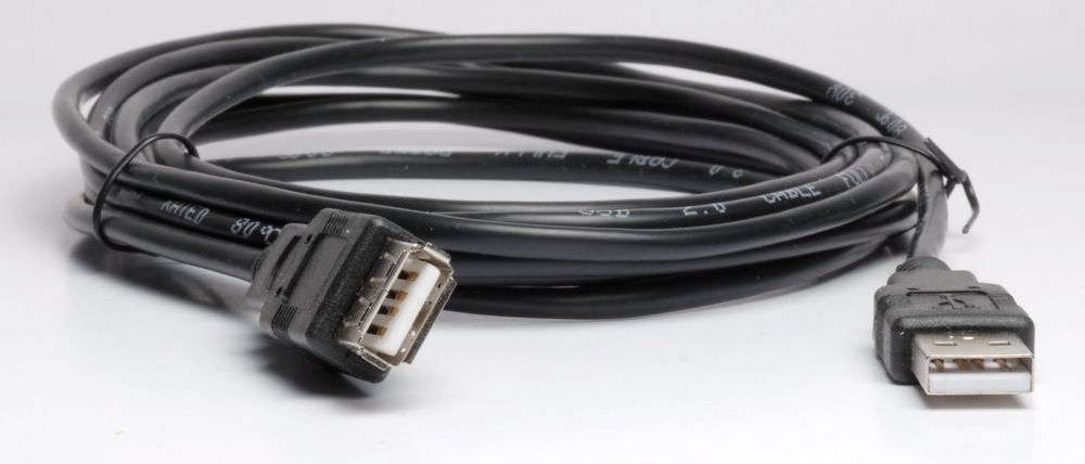 3m USB-Verlängerungskabel Stecker-Kupplung (Neu (gemäss Beschreibung ...