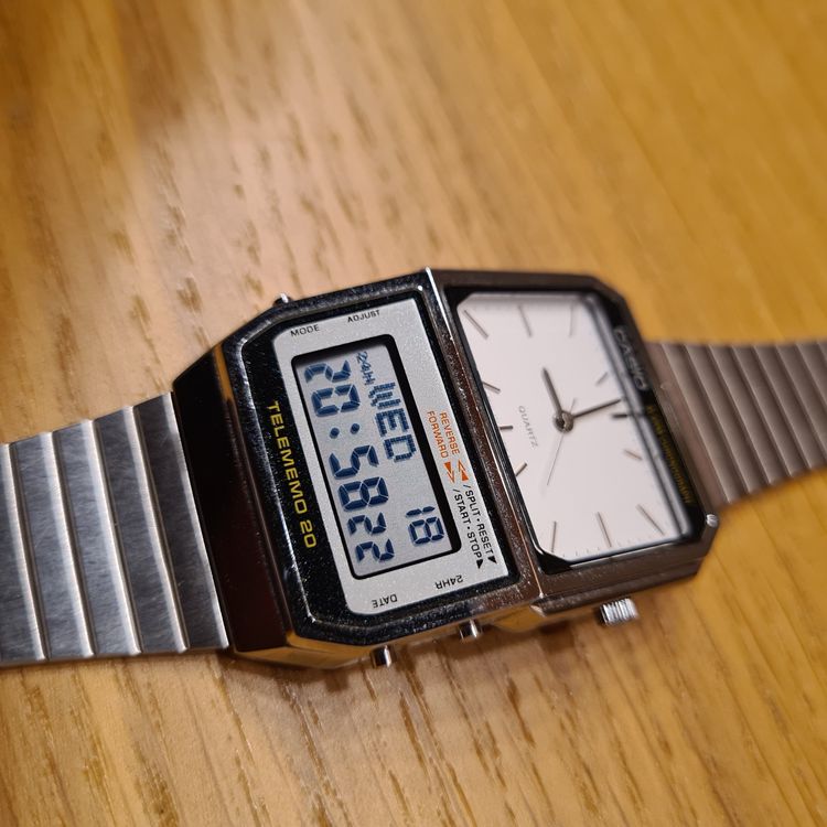 Casio Telememo 20 Alarm Chronograph (Gebraucht) in Weinfelden für CHF ...