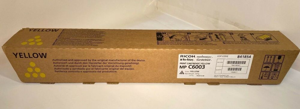 Ricoh Aficio MP C4503, C5503, C6003, C6004 Toner, 841854 (Neu und ...