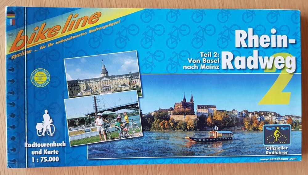 BIKELINE RHEIN-RADWEG TEIL 2 (Gebraucht) in Rafz für CHF 2 – mit Lieferung auf Ricardo kaufen