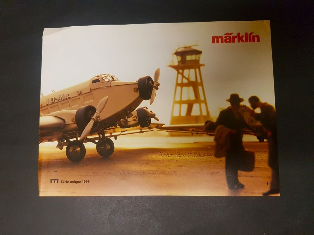 Prospectus Märklin, Avion Ju 52, Suisse, N° 19801, 1999 | Kaufen auf ...