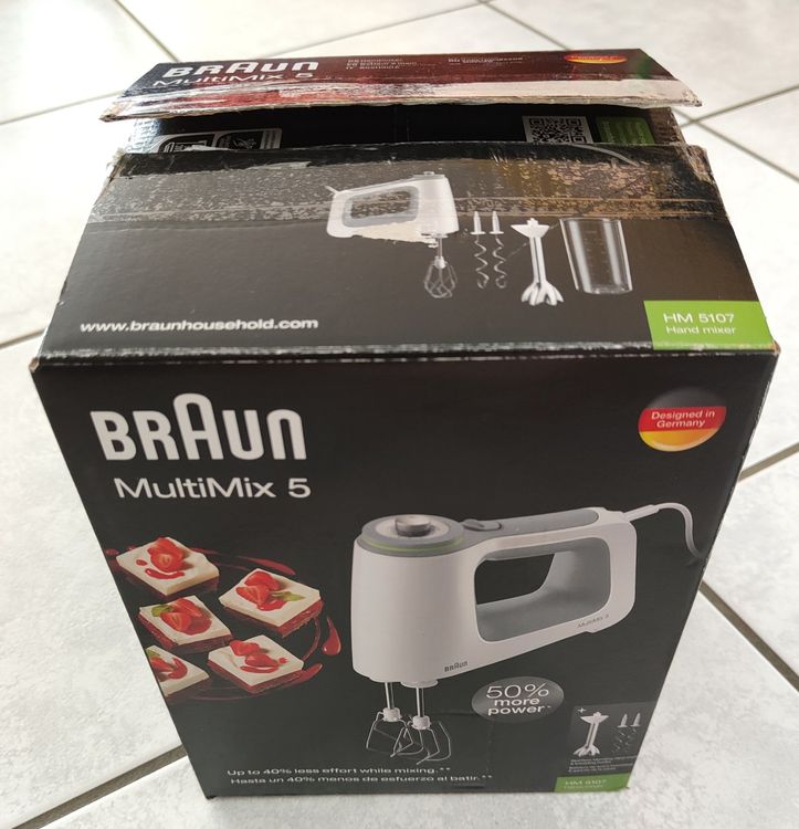 Braun MultiMix 5 Handmixer!!!! NEU!!! (Gebraucht) in Derendingen für ...