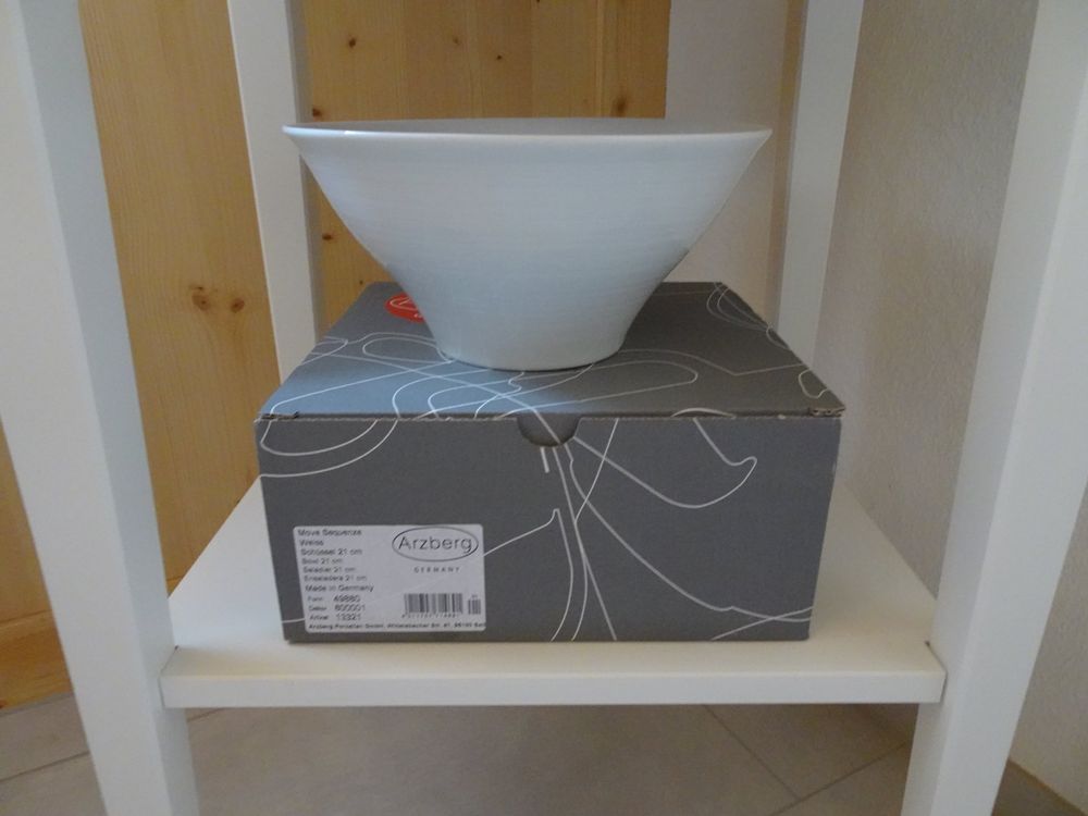 NEUE Schüssel Arzberg Move Sequenze weiss 21x10 cm - 240795 (Neu ...