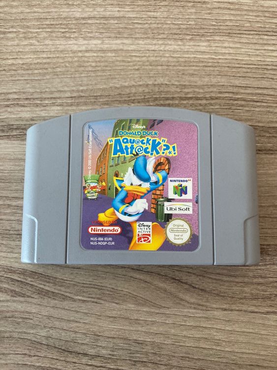Donald Duck Quack Attack Nintendo 64 Spiel (Gebraucht) in für CHF 22 ...