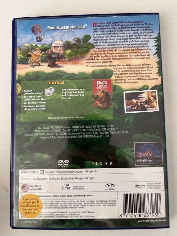 Disney / Pixar DVD: Oben (2009) (Gebraucht) in Sierre für CHF 3.95 ...