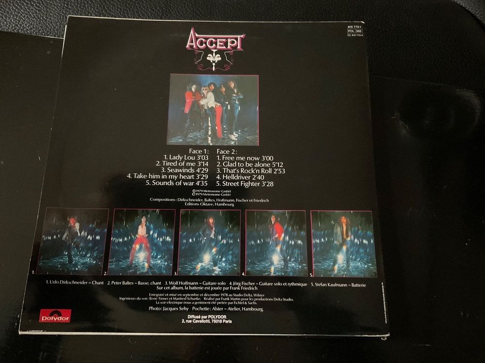 Accept 1st album LP (Gebraucht) in Delémont für CHF 9 – mit Lieferung ...