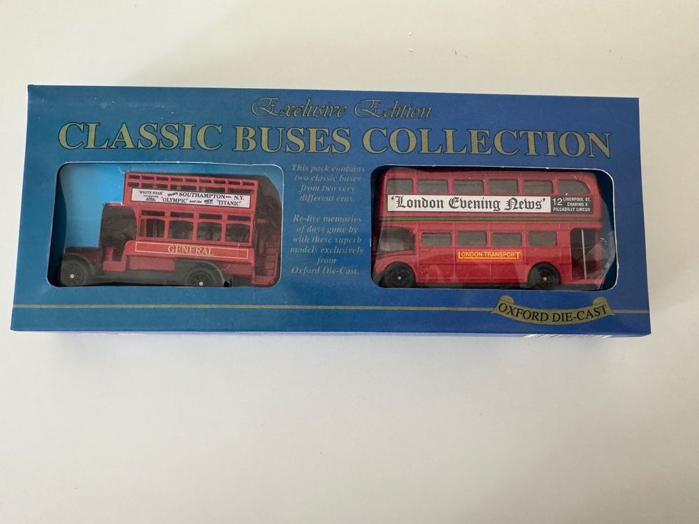 Oxford - Set (Bus 1912 & Bus 1956), 1:76, OVP (W1035) (Gebraucht) in ...