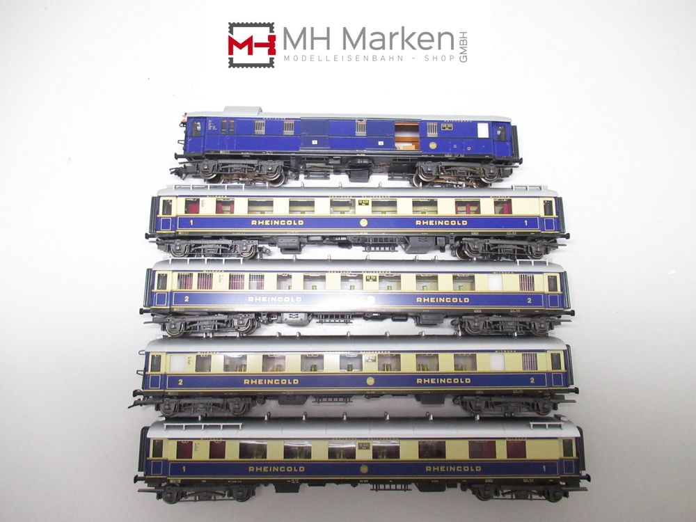 Märklin 4228 DRG Rheingold Wagenset umgebaut auf DC H0 (Gebraucht) in Basel für CHF 150 – mit ...