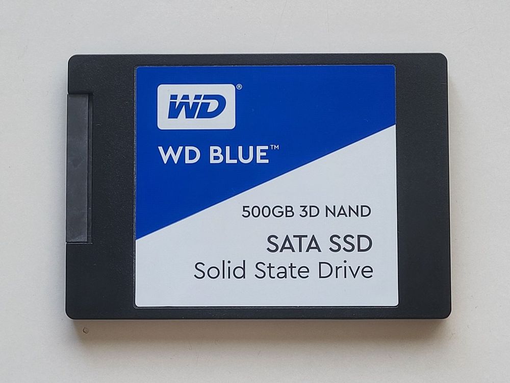 WD Blue 500GB SSD SATA 3D NAND | Kaufen auf Ricardo