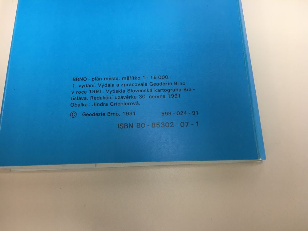 Alter Stadtplan BRNO (Tschechien) (Gebraucht) in Siegershausen für CHF 1 – mit Lieferung auf ...