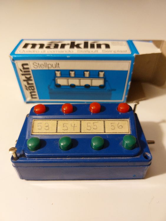 Märklin 7072 Stellpult mit OVP (Gebraucht) in Wölflinswil für CHF 2 ...
