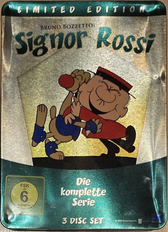 Signor Rossi - Die komplette Serie - Limited Edition - 3 DVD (Neu ...