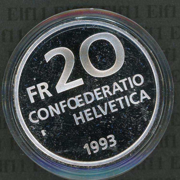 CHF__20.00 1993 Paracelsus PP 20 Franken (Neu und originalverpackt) in Widnau für CHF 28 – mit ...