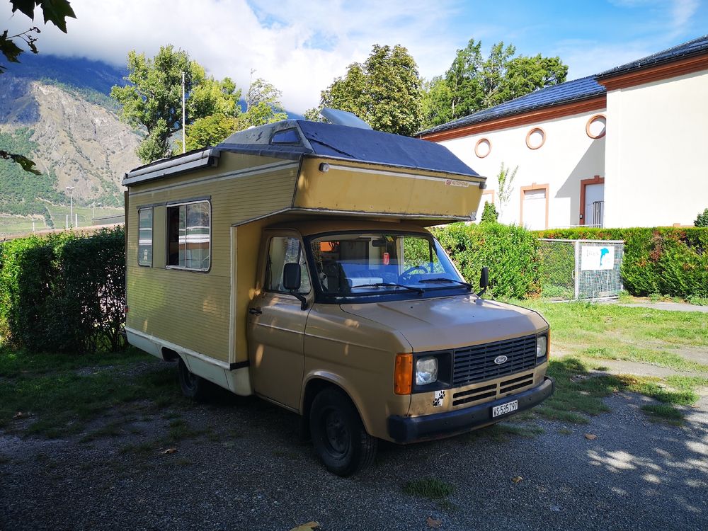 Vintage Wohnmobil Ford Transit | Kaufen auf Ricardo
