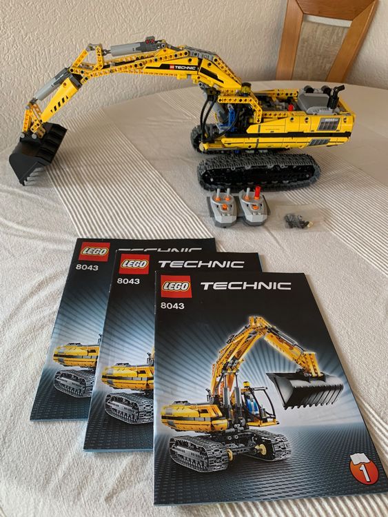 LEGO 8043 Technic - Motorisierter Raupenbagger (Gebraucht) in Pfäffikon ...