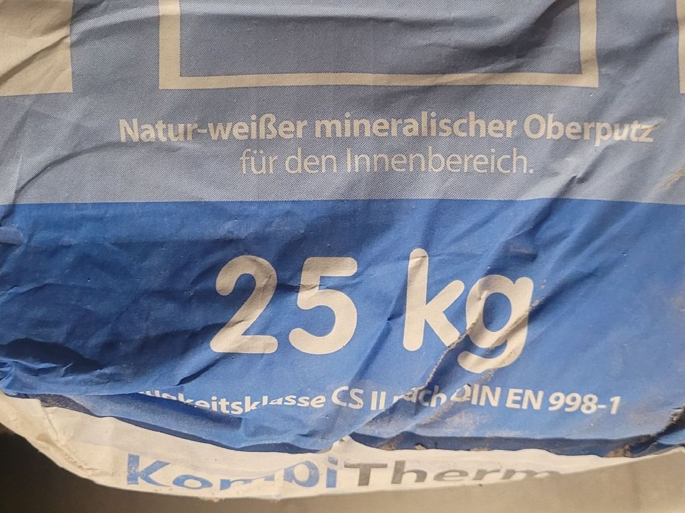 Abrieb 1.5 mm Innen KombiTherm Spezial 25kg Sack (Neu und ...