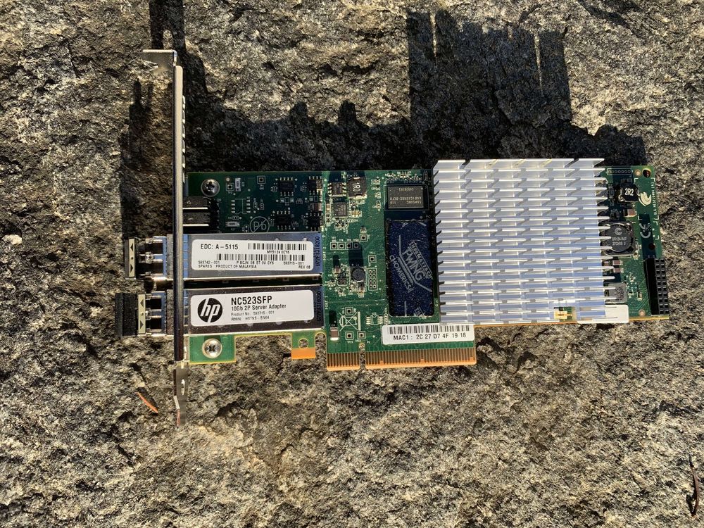 HP NC523SFP 10Gb 2-port Server Adapter (Gebraucht) in Greifensee für ...
