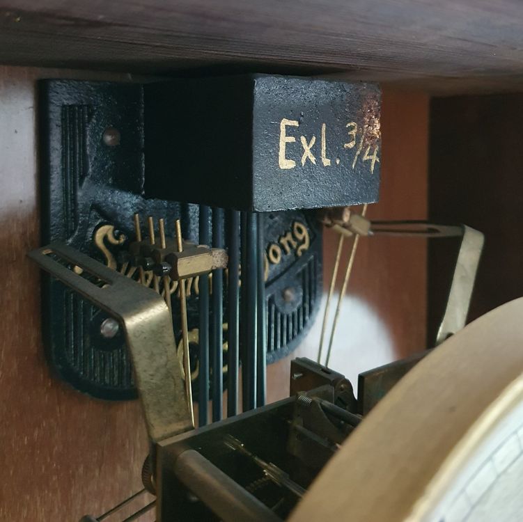 Antike Wanduhr, Regulator, Gustav Becker Symphony Gong (Gebraucht) in Richterswil für CHF 70 ...