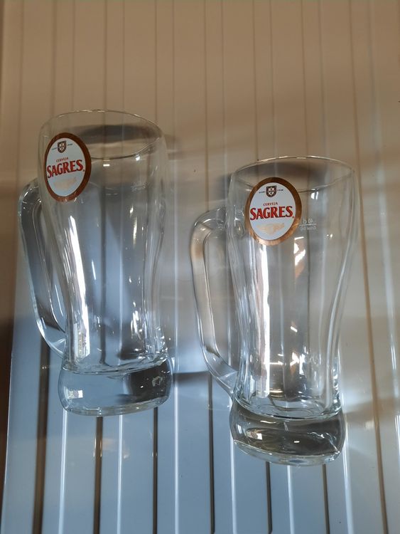 4 chopes à bière Sagres (Neuf (Voir description)) à Chêne-Bourg pour ...