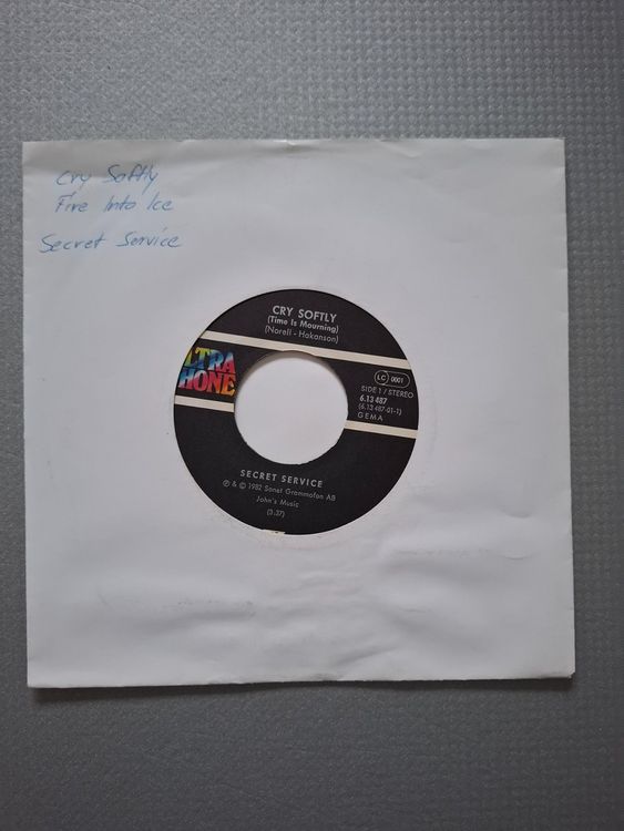 Secret Service - Cry Softly (Gebraucht) in Arbon für CHF 1.5 – mit ...