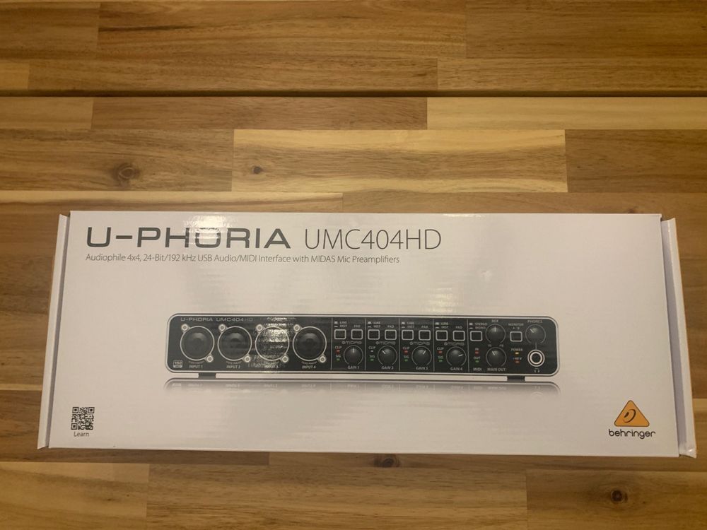 Behringer U-PHORIA UMC404HD (Neu (gemäss Beschreibung)) in für CHF 110 ...