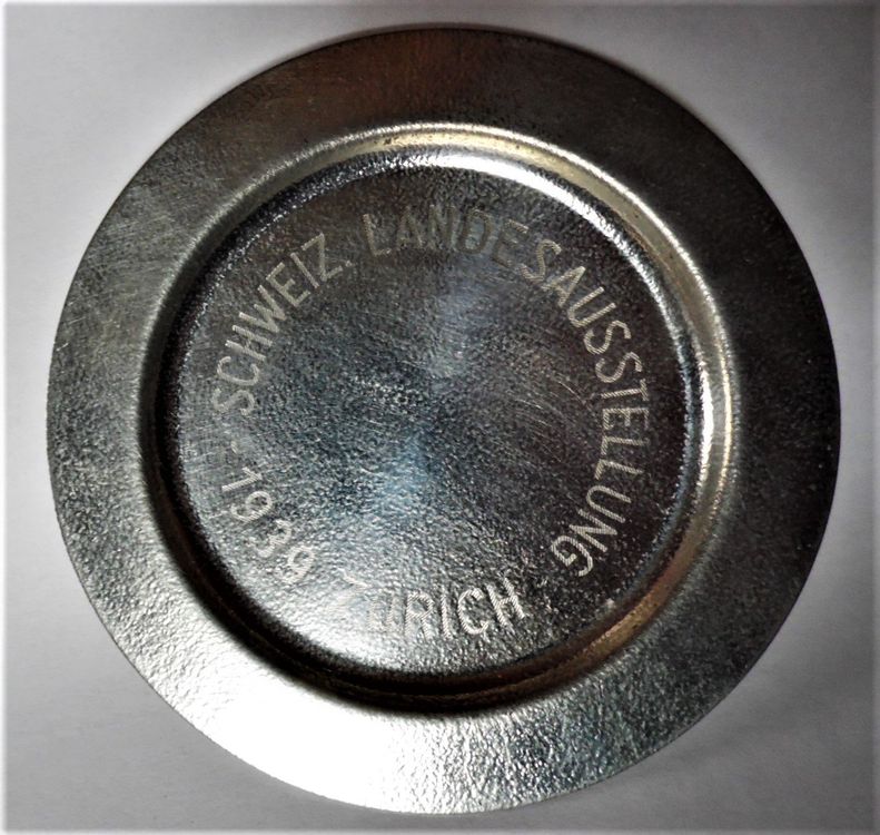 Gedenkteller Schweiz. Landesausstellung Landi 1939 Zürich | Kaufen auf ...