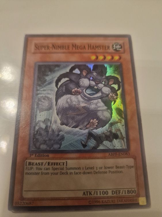 Yugioh Super Nimble Mega Hamster (Gebraucht) in Dietikon für CHF 2 – mit Lieferung auf Ricardo ...