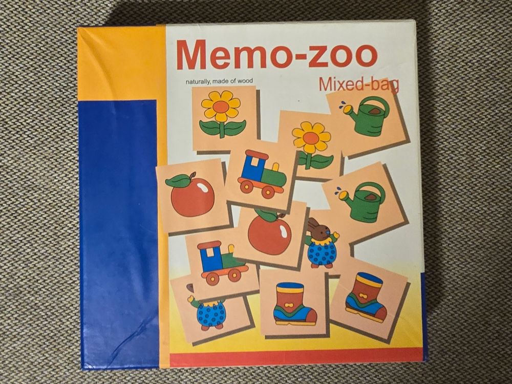 Memo-Zoo Holz-Memory (Gebraucht) in Jona für CHF 3 – nur Abholung auf Ricardo kaufen