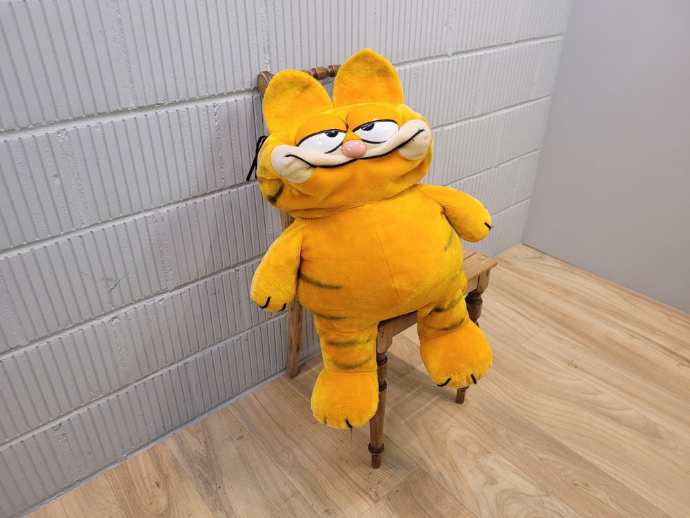 1979-1981 Garfield Stuffed Animal Plüschfigur 65cm Fun Farm (Gebraucht ...