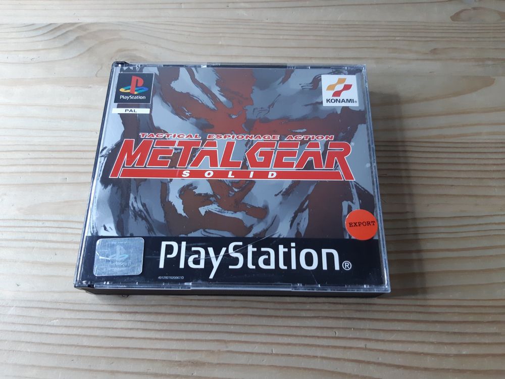Metal Gear Solid mit Silent Hill 1 Demo Disc PS1 (Gebraucht) in ...