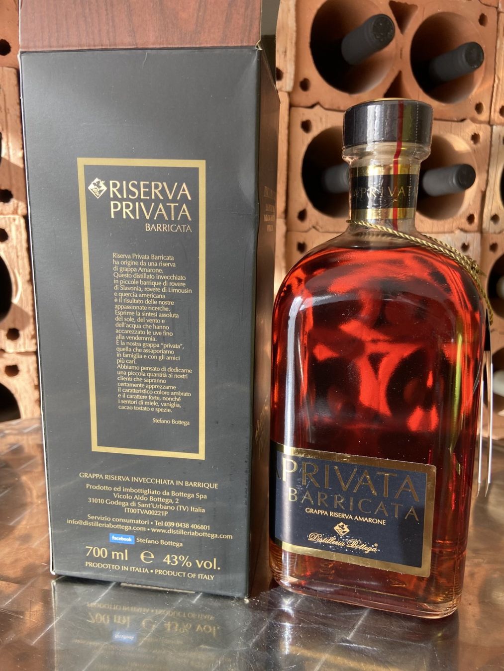 1 Flasche Grappa Riserva Privata Barricato Amarone (Neu (gemäss ...