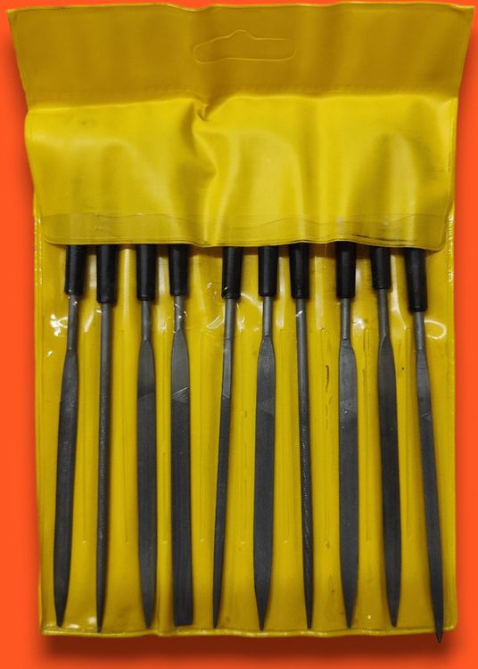 Set de 10 limes pour métaux, bois - Lime, Schlüsselfeilen | Acheter sur ...